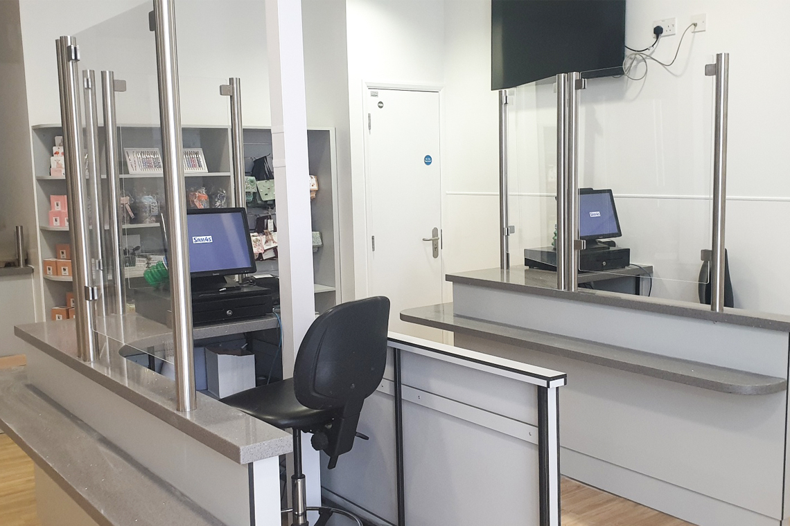 Protective Acrylic Screens. - Sign Systems UK Ltd